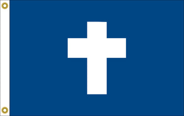 12"x18" Chaplain Officer Nylon Flag – Flagpoles Etc