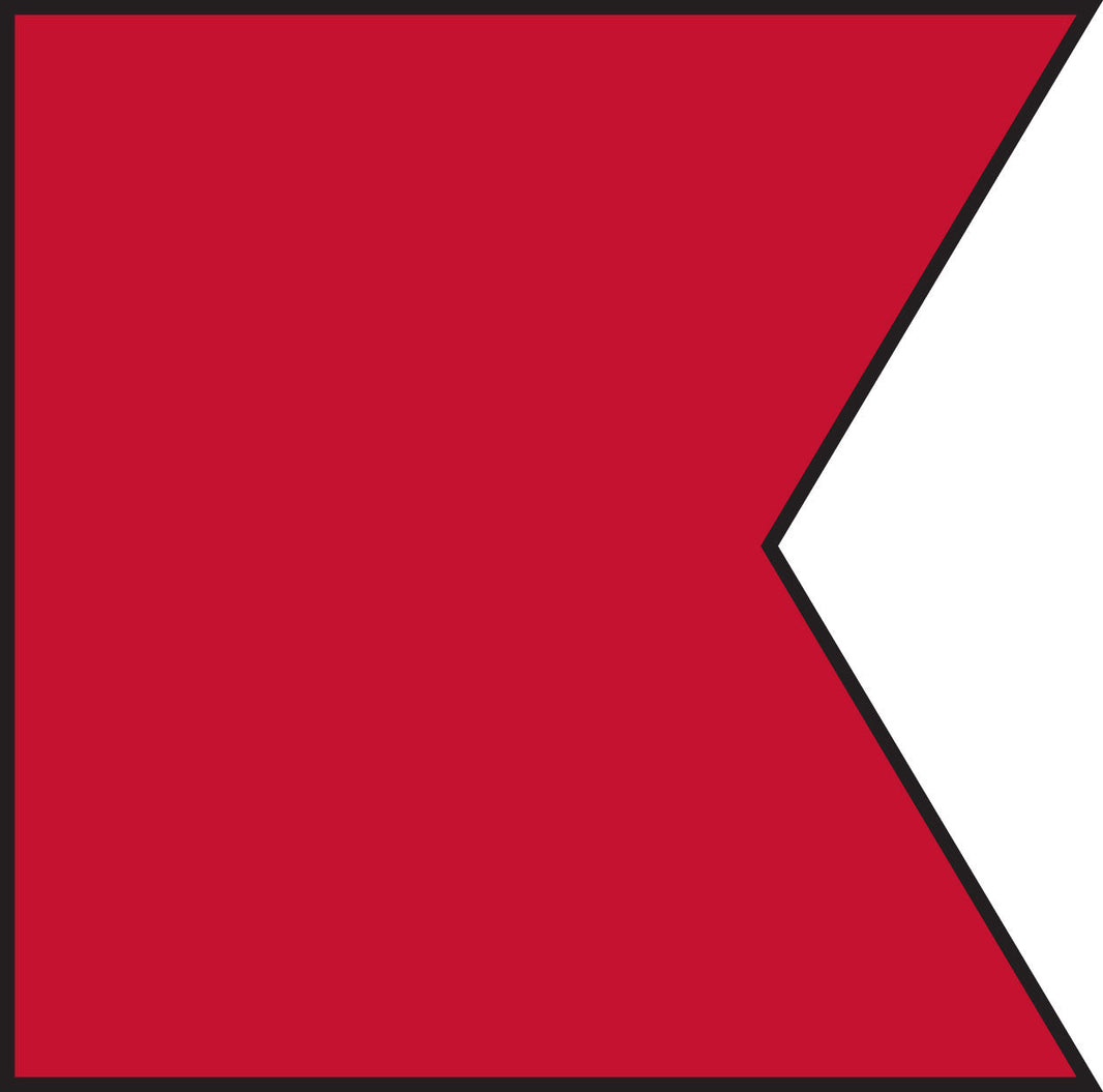 B-Bravo International Code of Signals Flag – Flagpoles Etc
