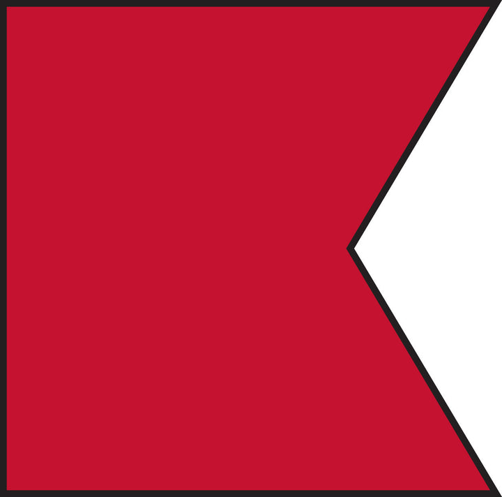 B-Bravo International Code of Signals Flag – Flagpoles Etc